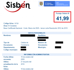¿A qué grupo pertenezco en el SISBEN? - Beneficios del Sisben