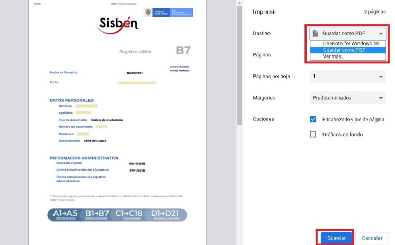 Beneficios del Grupo B7 del SISBEN: Todo lo que debes saber - Beneficios del Sisben